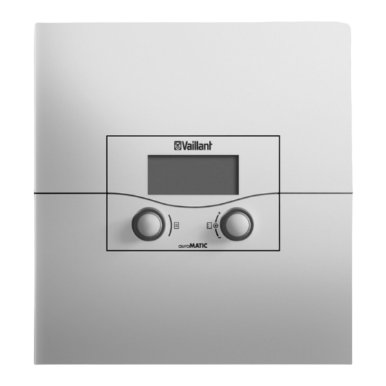 VAILLANT AUROMATIC 620 INSTALLATIONSANLEITUNG Pdf-Herunterladen ...