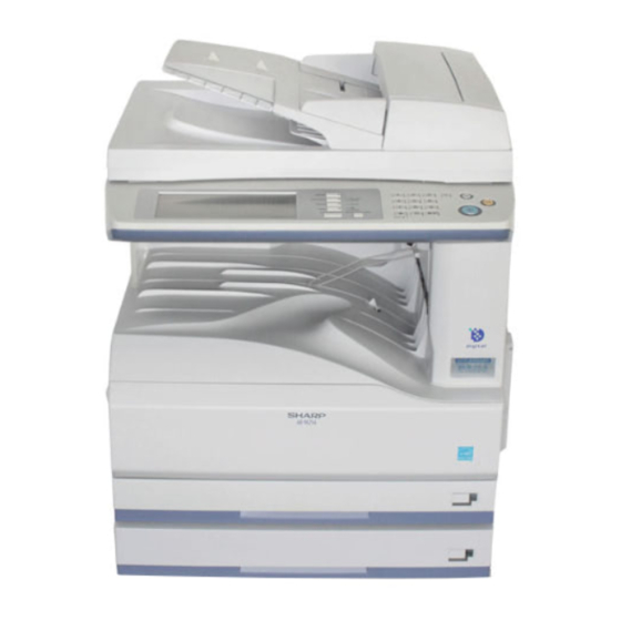 SHARP AR-M256 BEDIENUNGSANLEITUNG Pdf-Herunterladen | ManualsLib