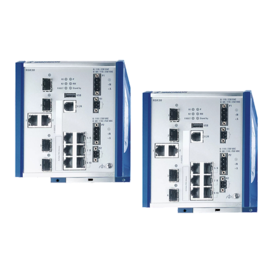 BELDEN HIRSCHMANN RSR20 SERIE ANWENDERHANDBUCH Pdf-Herunterladen ...