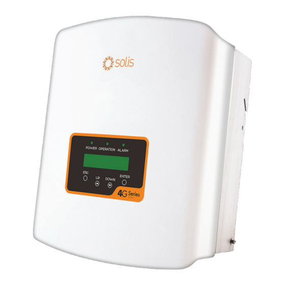 SOLIS MINI 4G KURZANLEITUNG Pdf-Herunterladen | ManualsLib