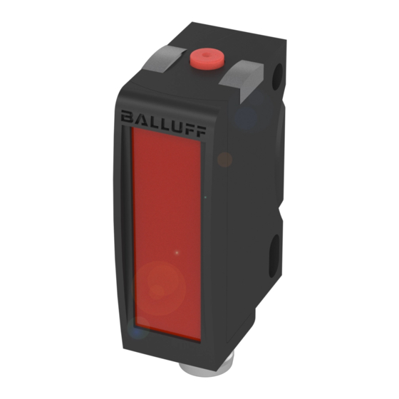 BALLUFF BOD 6K-RAI02 SERIE BETRIEBSANLEITUNG Pdf-Herunterladen | ManualsLib