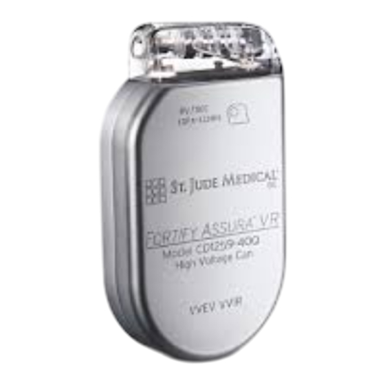 ST. JUDE MEDICAL ELLIPSE SERIE BEDIENUNGSANLEITUNG Pdf-Herunterladen ...