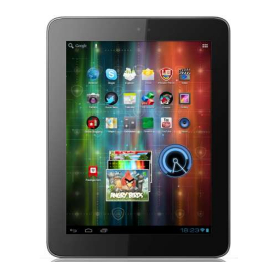 Anhang; Ereader Handbuch; Starten Der Anwendung - Prestigio MultiPad 2 ...
