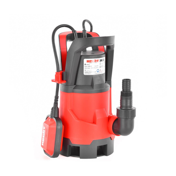 HECHT 3400 ÜBERSETZUNG DES ORIGINAL-BENUTZERHANDBUCHES Pdf-Herunterladen | ManualsLib