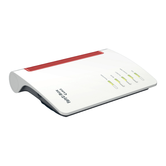 AVM FRITZ!BOX 6660 ANLEITUNG Pdf-Herunterladen | ManualsLib