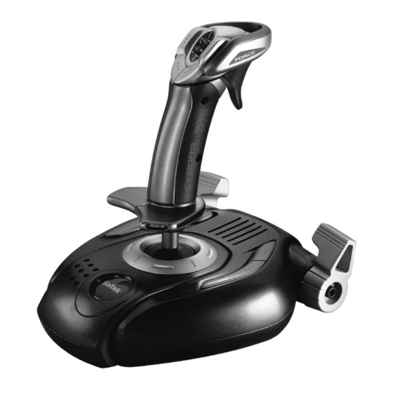 SAITEK CYBORG 3D RUMBLE FORCE STICK BEDIENUNGSANLEITUNG Pdf ...