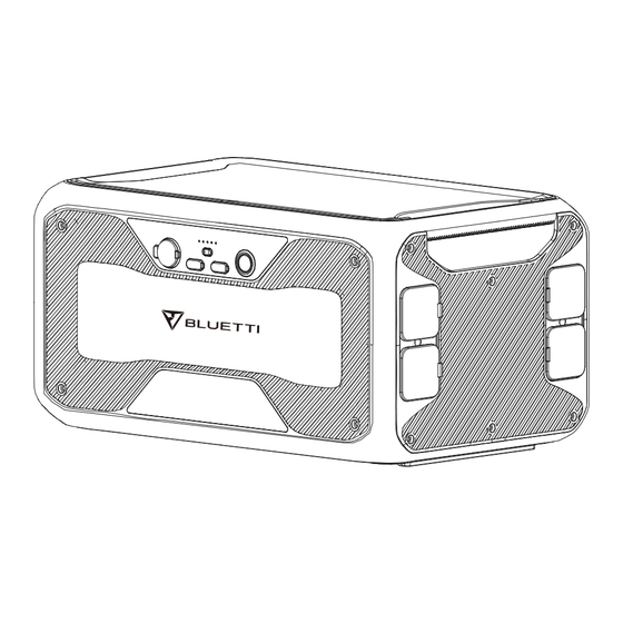BLUETTI B300S BENUTZERHANDBUCH Pdf-Herunterladen | ManualsLib