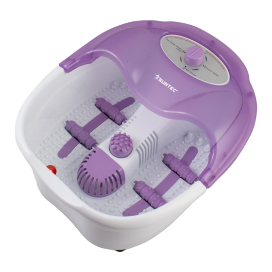 SUNTEC WELLNESS FMA-8656 COMFORT BEDIENUNGSANLEITUNG Pdf-Herunterladen ...