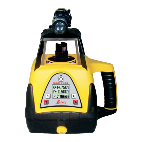 Setup-Optionen - Leica 420 DG Gebrauchsanweisung [Seite 15] | ManualsLib