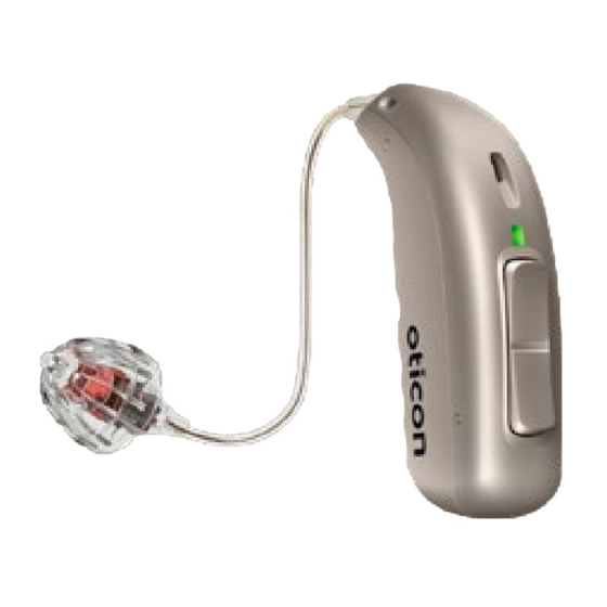 OTICON MINIRITE R BEDIENUNGSANLEITUNG Pdf-Herunterladen | ManualsLib