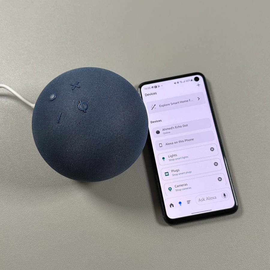 Einrichtung Ihres Amazon Echo Dot (5. Generation) mit einem Android ...