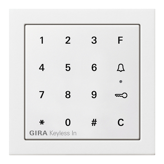 GIRA 2605 BEDIENUNGSANLEITUNG Pdf-Herunterladen | ManualsLib