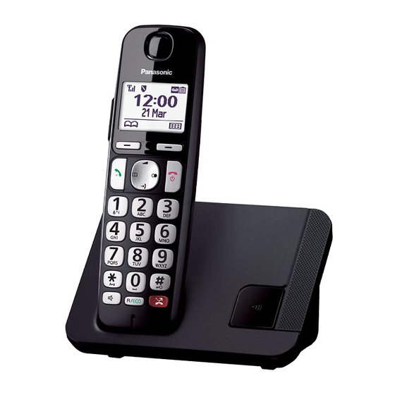 Panasonic KX-TGE250G Handbücher | ManualsLib