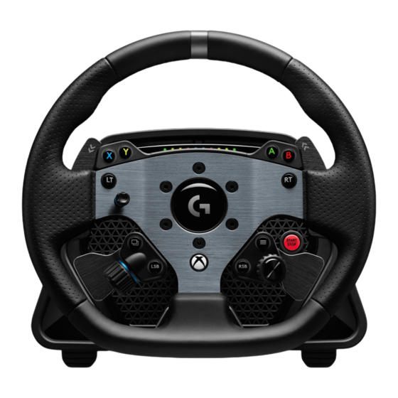 G Hub Und Individuelle Drehzahlmuster; G Hub Lenkradeinstellungen; G ...